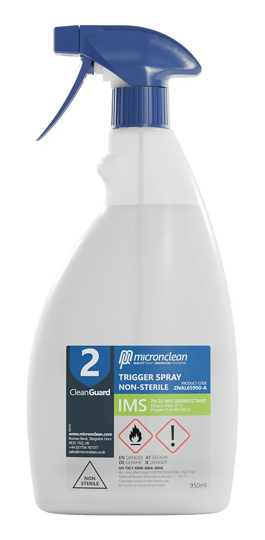 CleanGuard 2 IMS Trigger Spray Non-Sterile | Micronclean