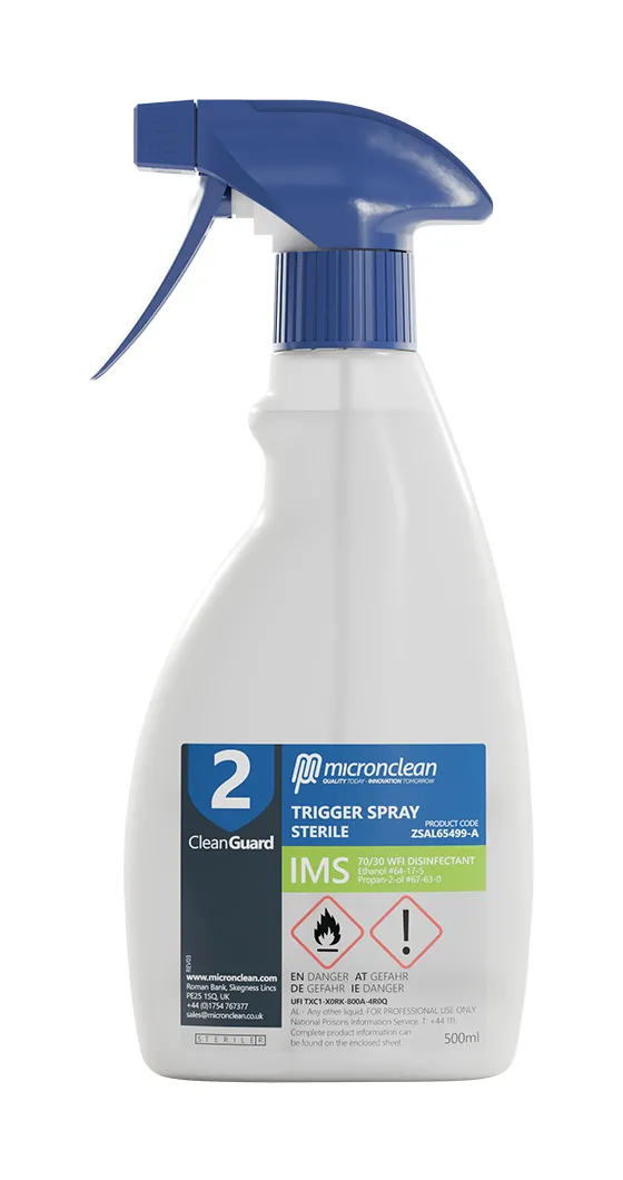 CleanGuard 2 IMS Trigger Spray Sterile | Micronclean