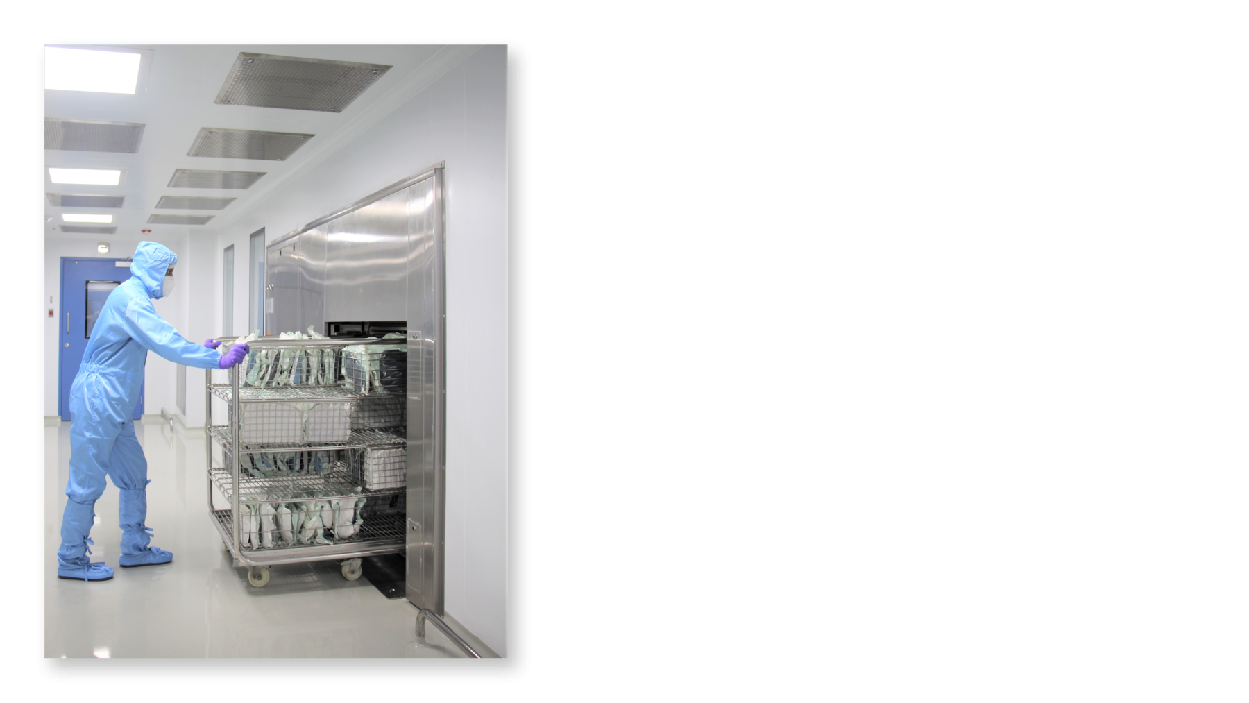 Big Blue Blog - Decontamination of Cleanroom Garments/Consumables ...